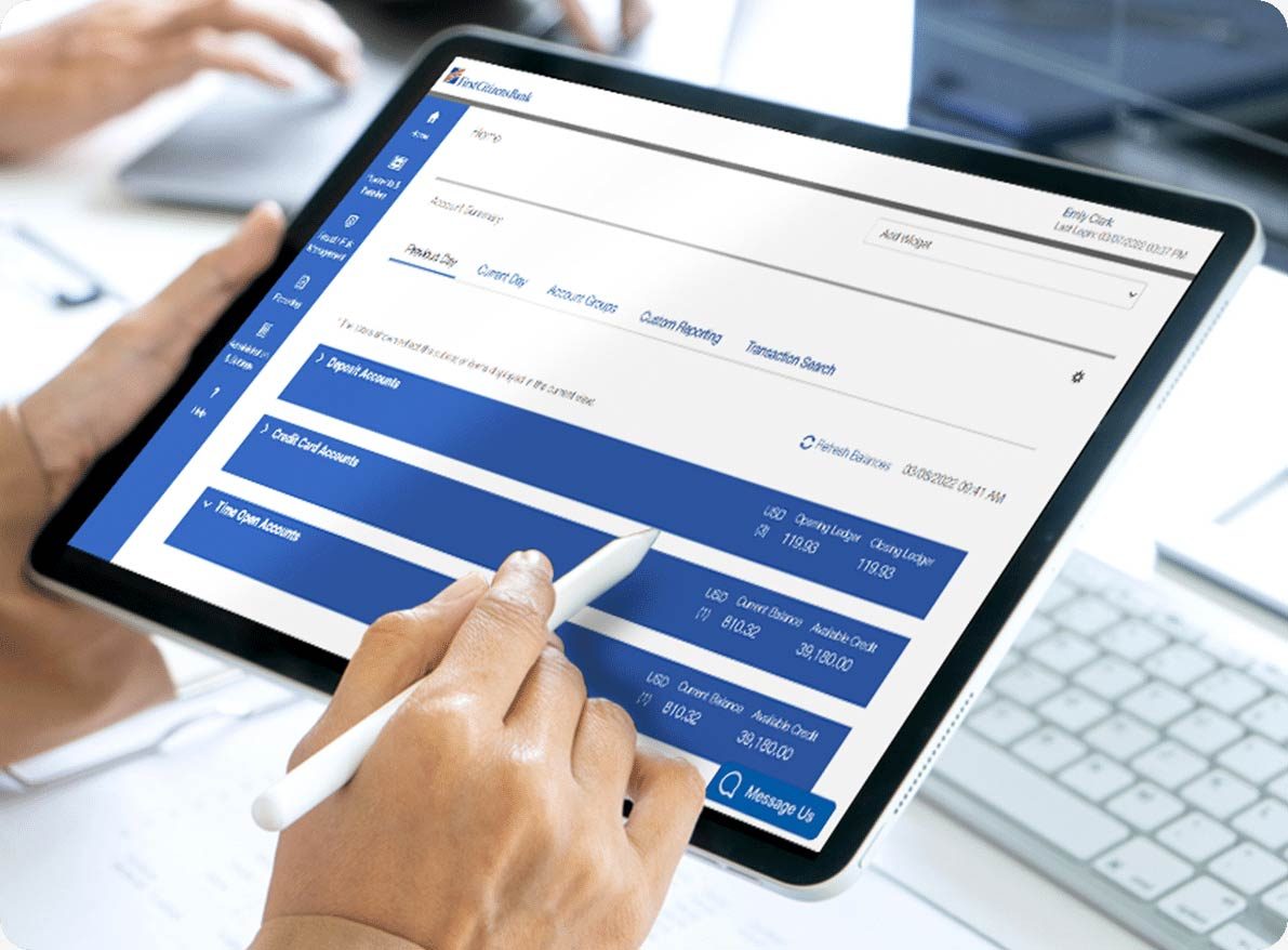 Commercial Checking Accounts | First Citizens Bank